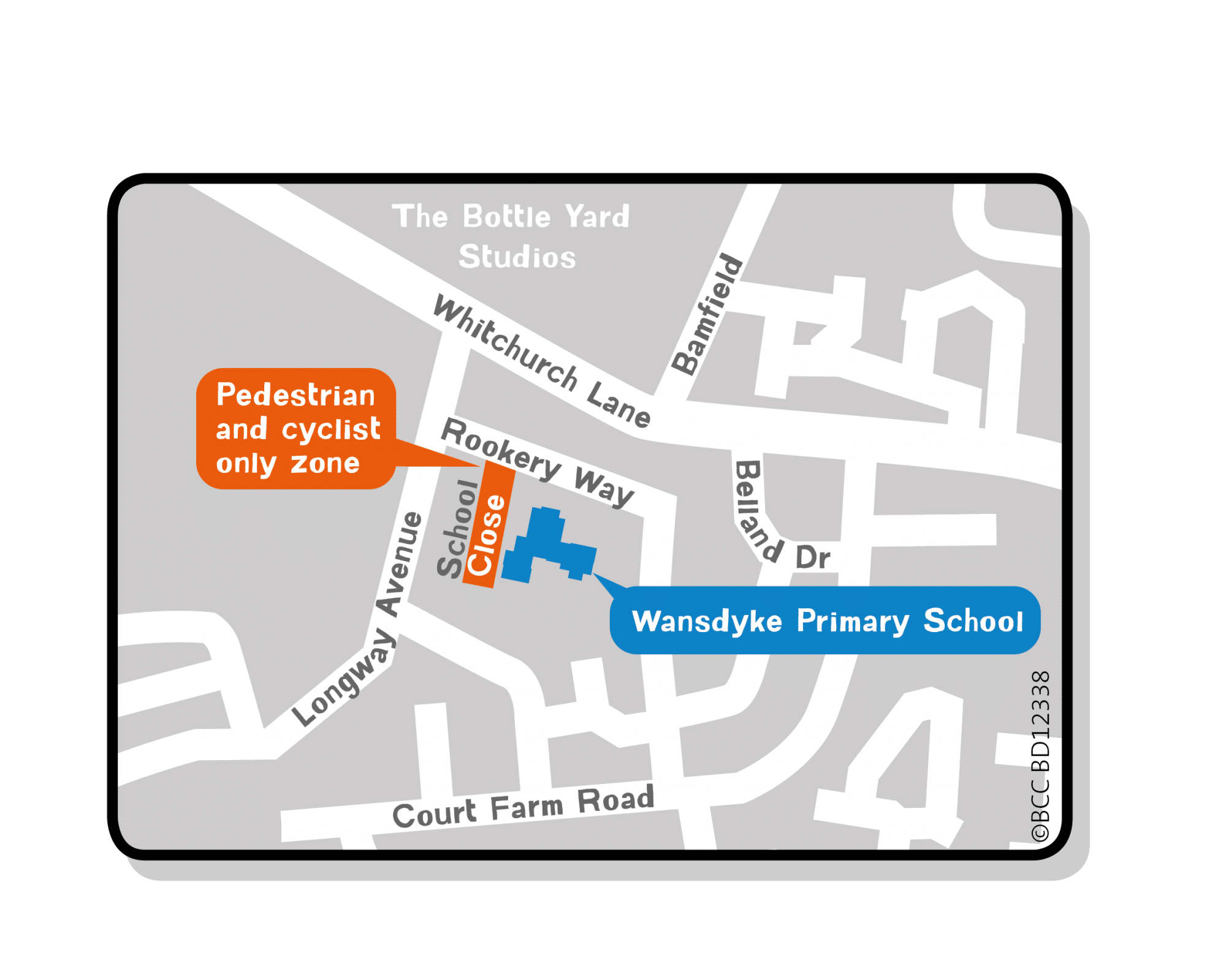 Bristol School Streets: Wansdyke Primary School - WEST