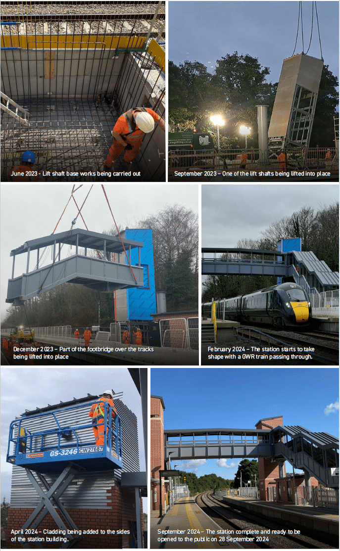 Brand-new Ashley Down station - WEST