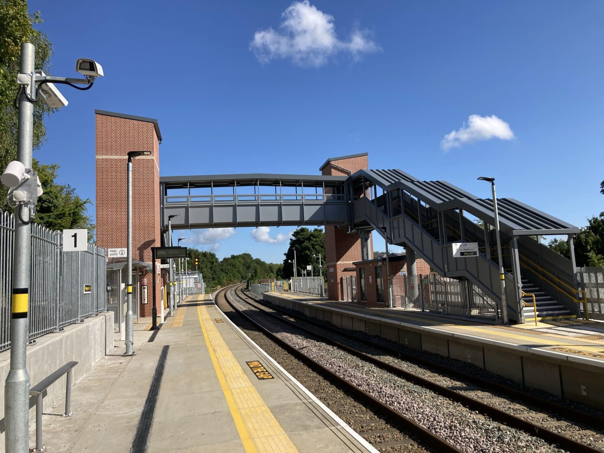 Brand-new Ashley Down station - WEST