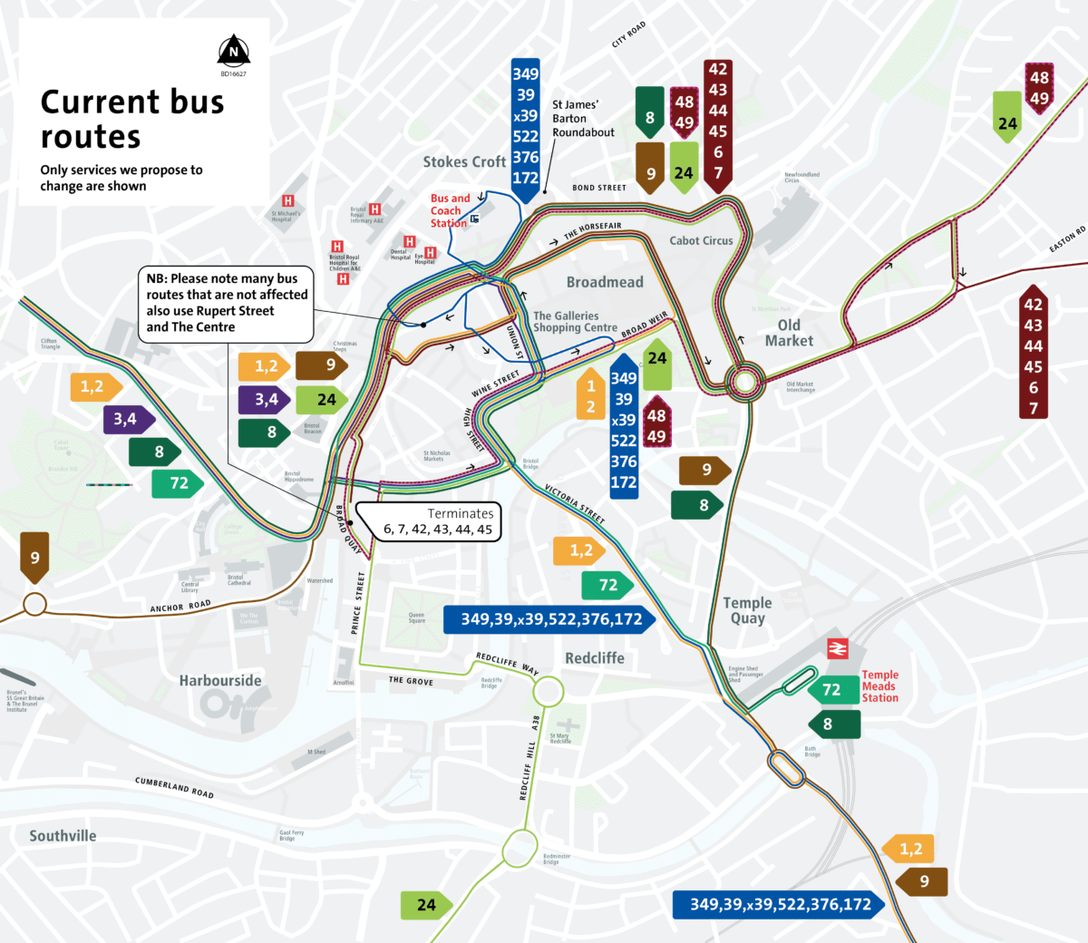 Bristol City Centre Transport Changes - WEST