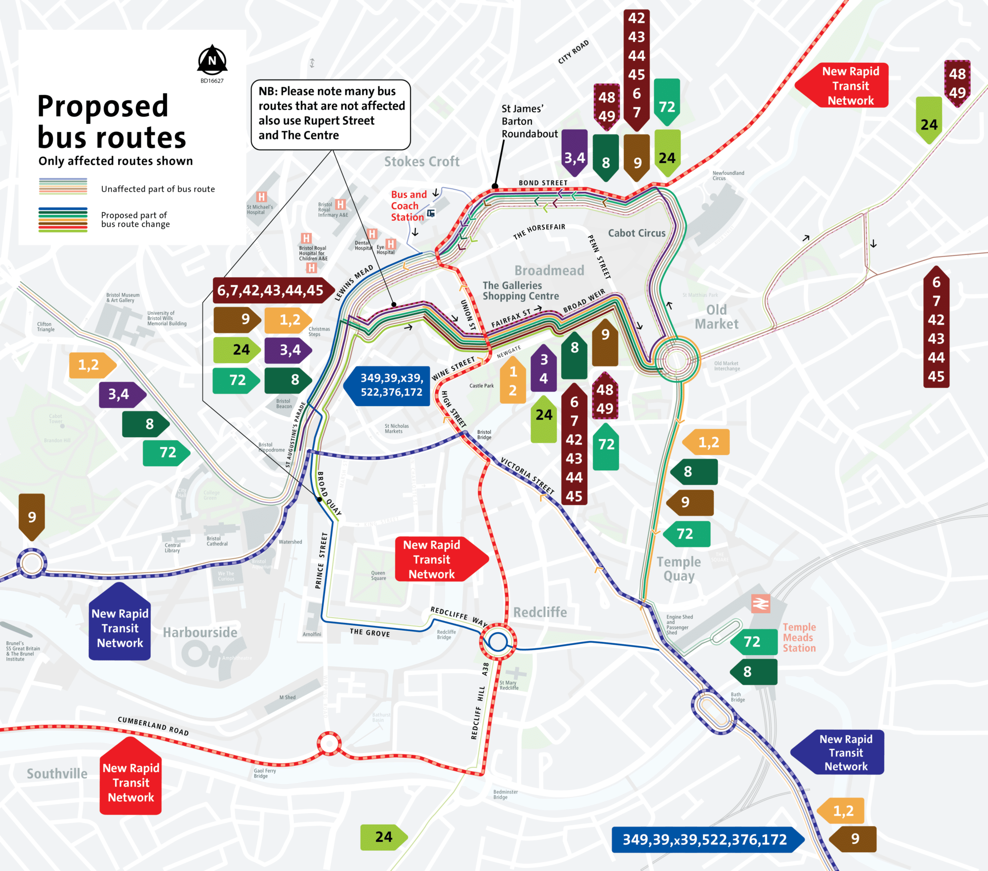 Bristol City Centre Transport Changes - WEST
