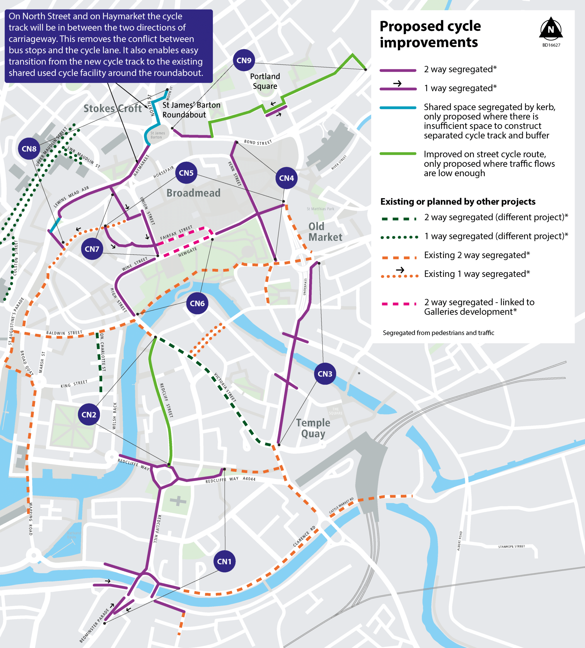 Bristol City Centre Transport Changes - WEST