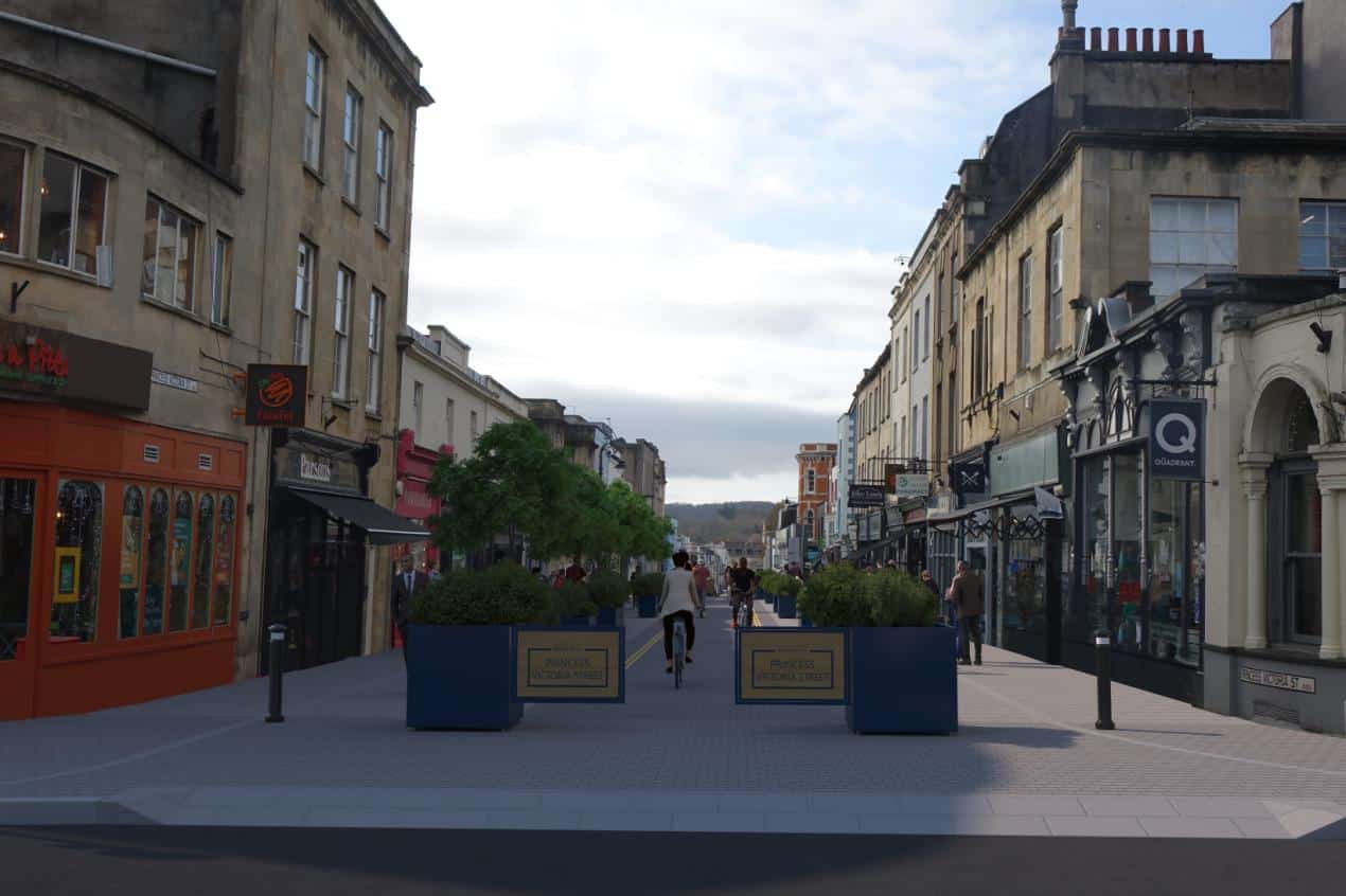 Work to get underway to make Princess Victoria Street’s pedestrian zone ...