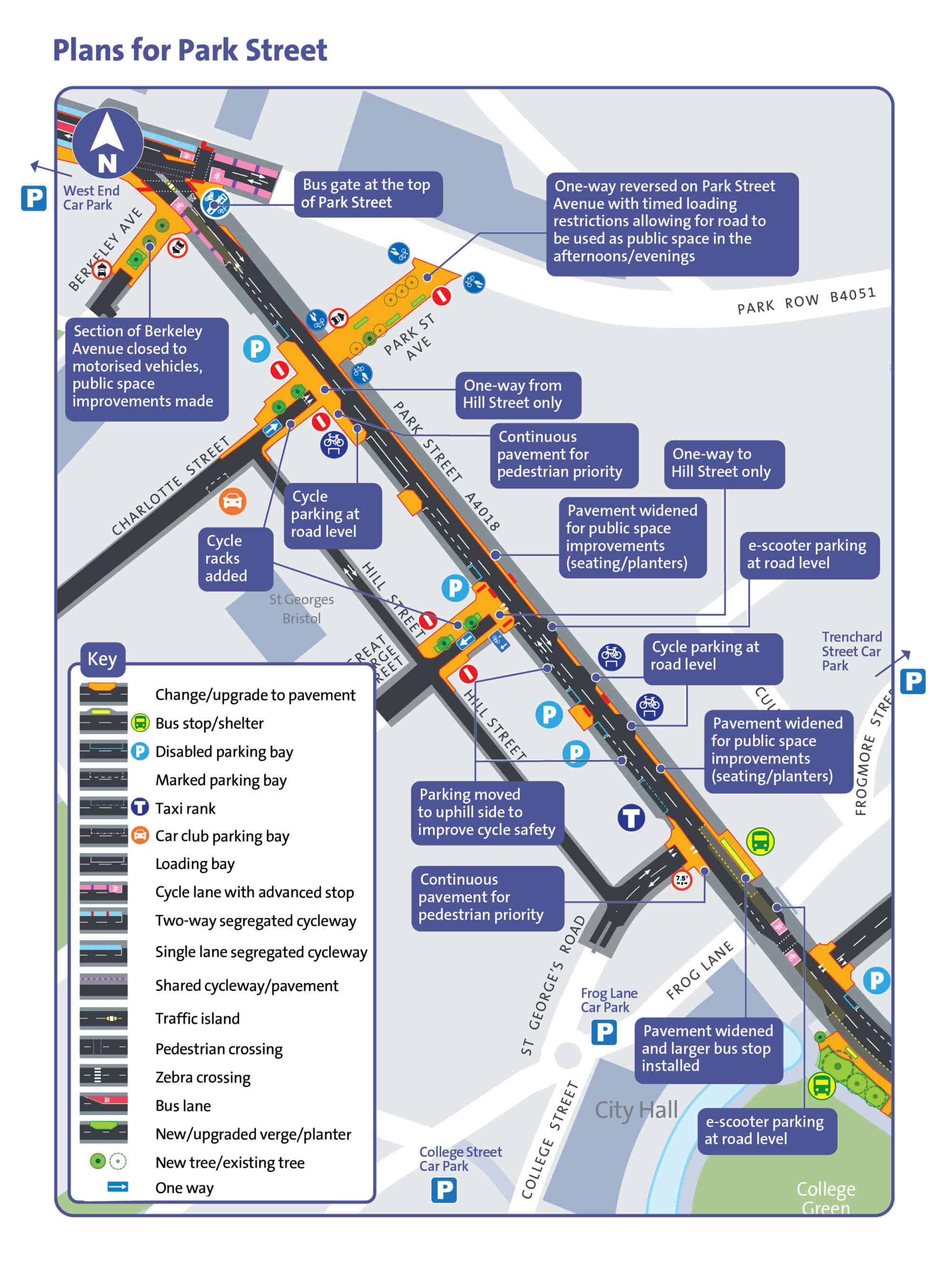 Improvements to the number 2 bus route (A37/A4018) - WEST
