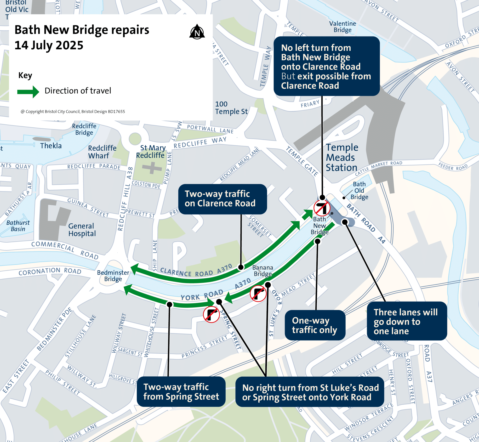 Refurbishment works to start on Bath New Bridge this summer - WEST