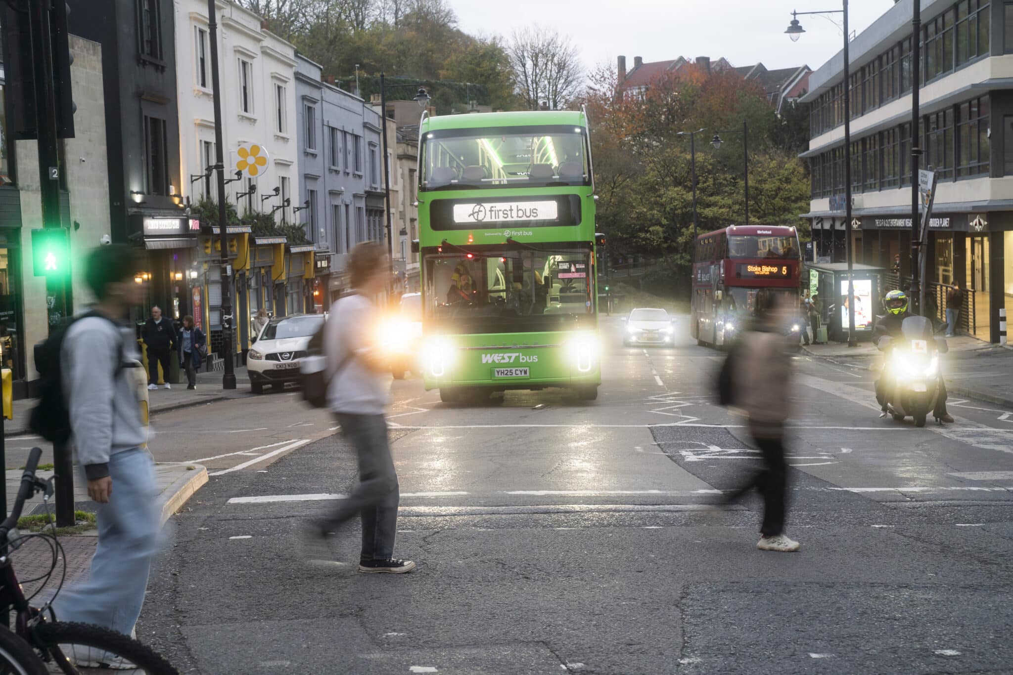 Supported bus services - WEST